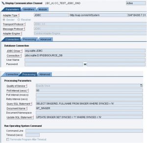 JDBC Adapter – SourceDB Send Table to XML format and Receive to TargetDB – Integration Learn
