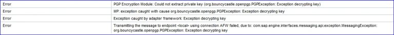 Sap Pgp Encryption Module Reuse Pgp Key With Signature And Encryption 8724