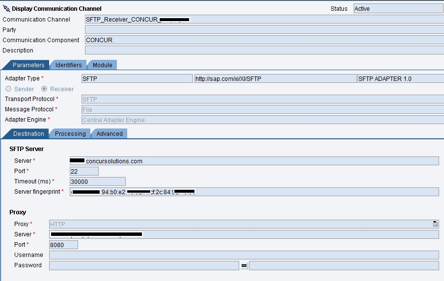 SAP SFTP Receiver Adapter With Dynamic Filename Integration Learn